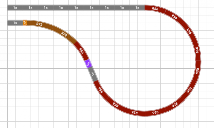 Reference Track Configurations - L-Gauge