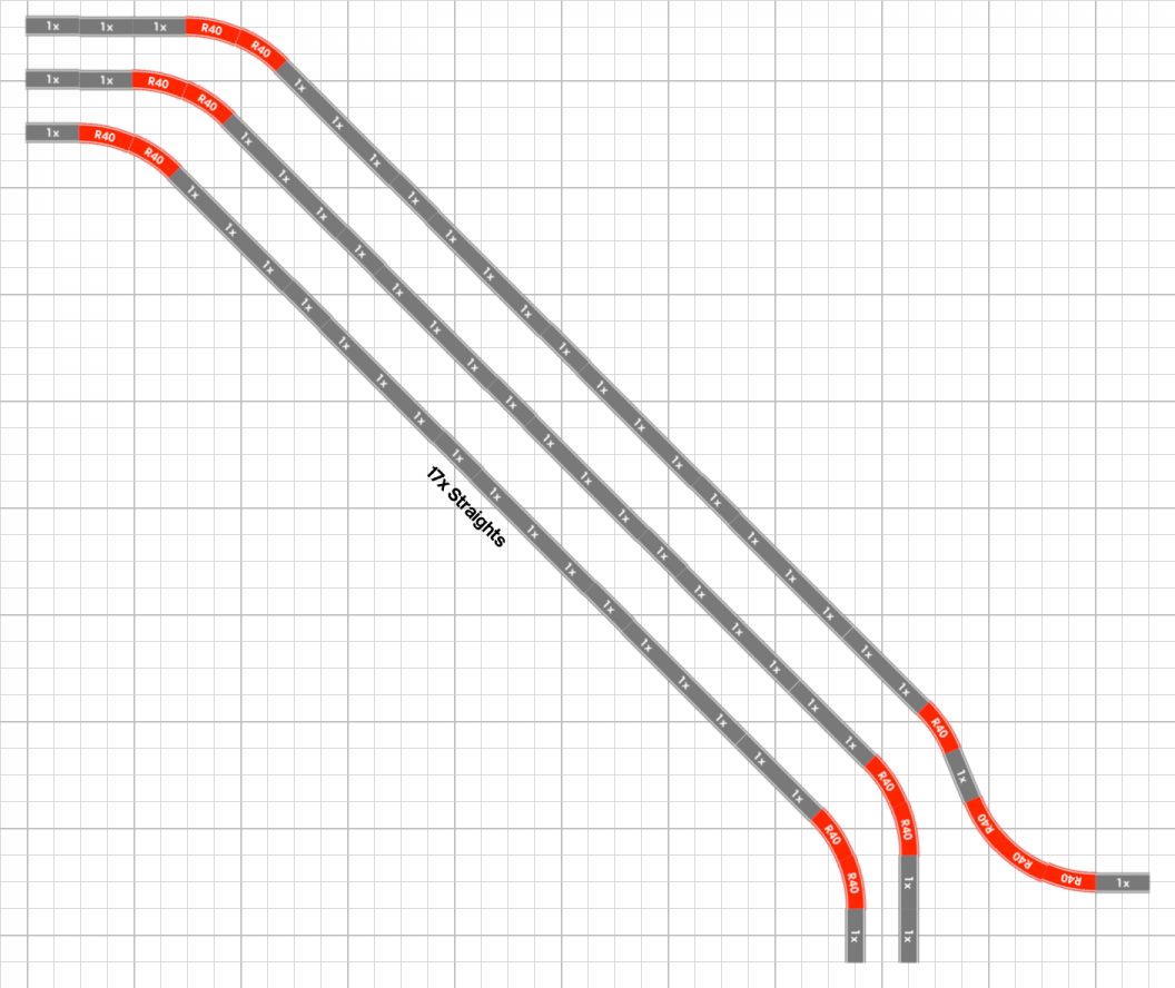Reference Track Configurations - L-Gauge