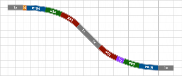Reference Track Configurations - L-Gauge