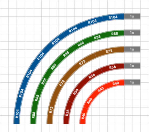 Reference Track Configurations - L-Gauge